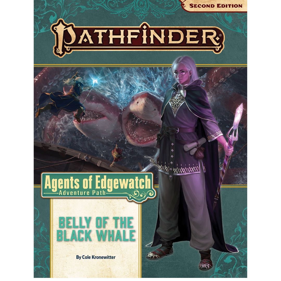 Pathfinder 2E Agents of Edgewatch (5 of 6) - Belly of the Black Whale | Meeples & Dragons